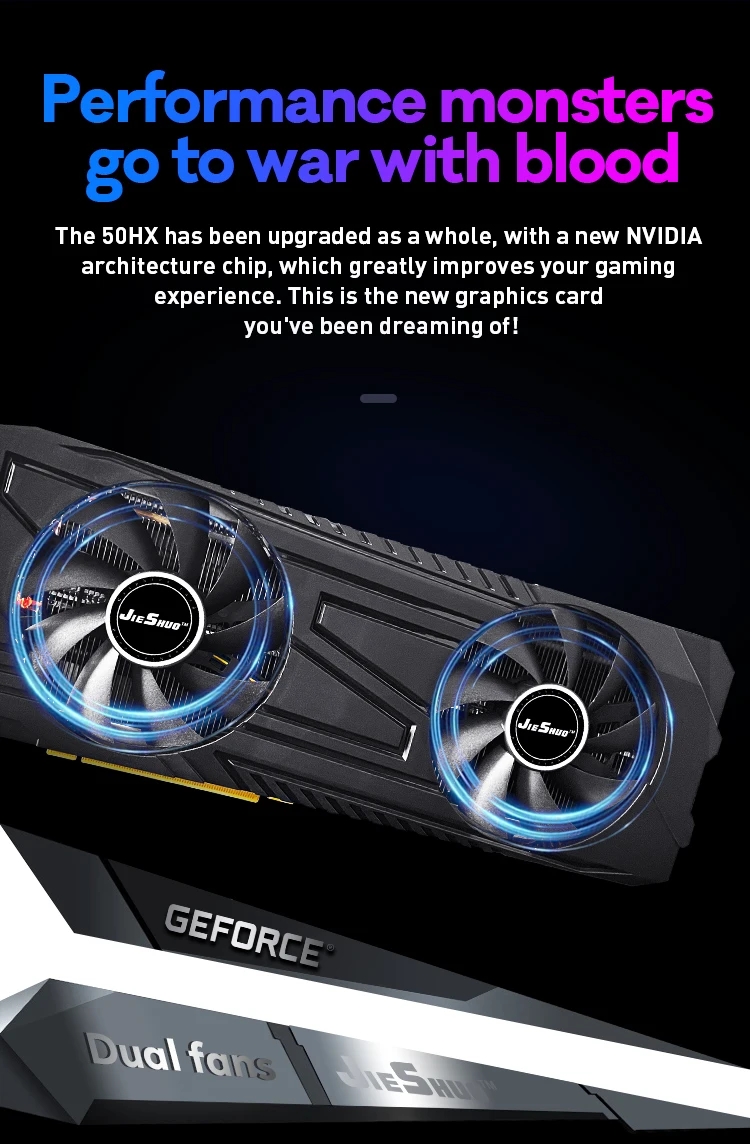 Jie Shuo Cmp 50hx 10gb Geforce Graphics Card Gpu 50 Hx 10g Gddr6 Video ...