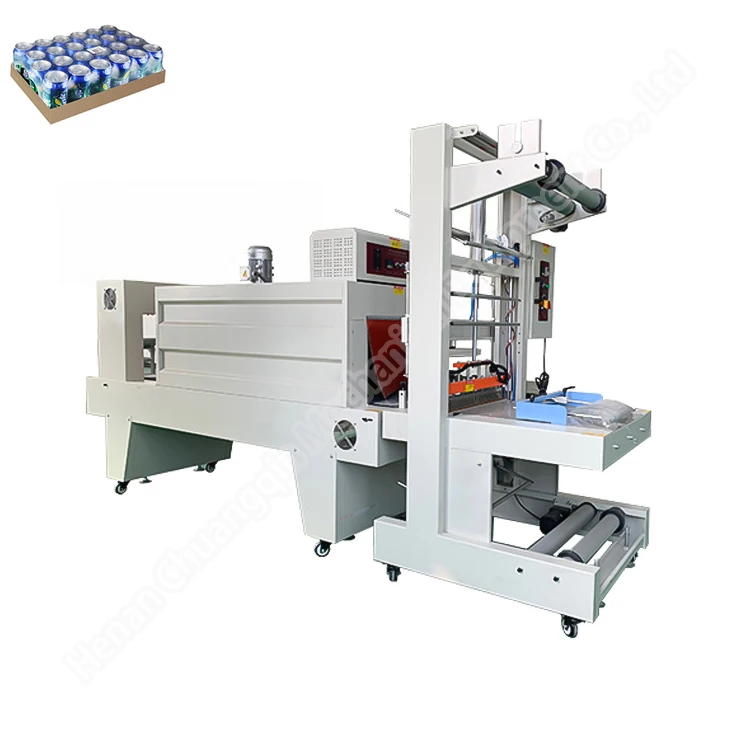 Brand New Pe Film Cuff Type Pet Plastic Wrapping Machine Shrink Wrap Bottle With High Quality ...