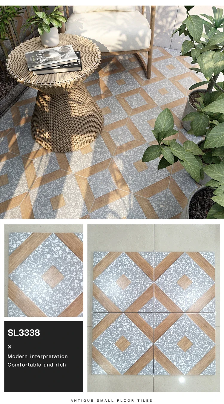 300x300mm Nepal Price Porcelain Floor Antique Bricks Bathroom Non-slip Tile Matte Glazed Balcony ...