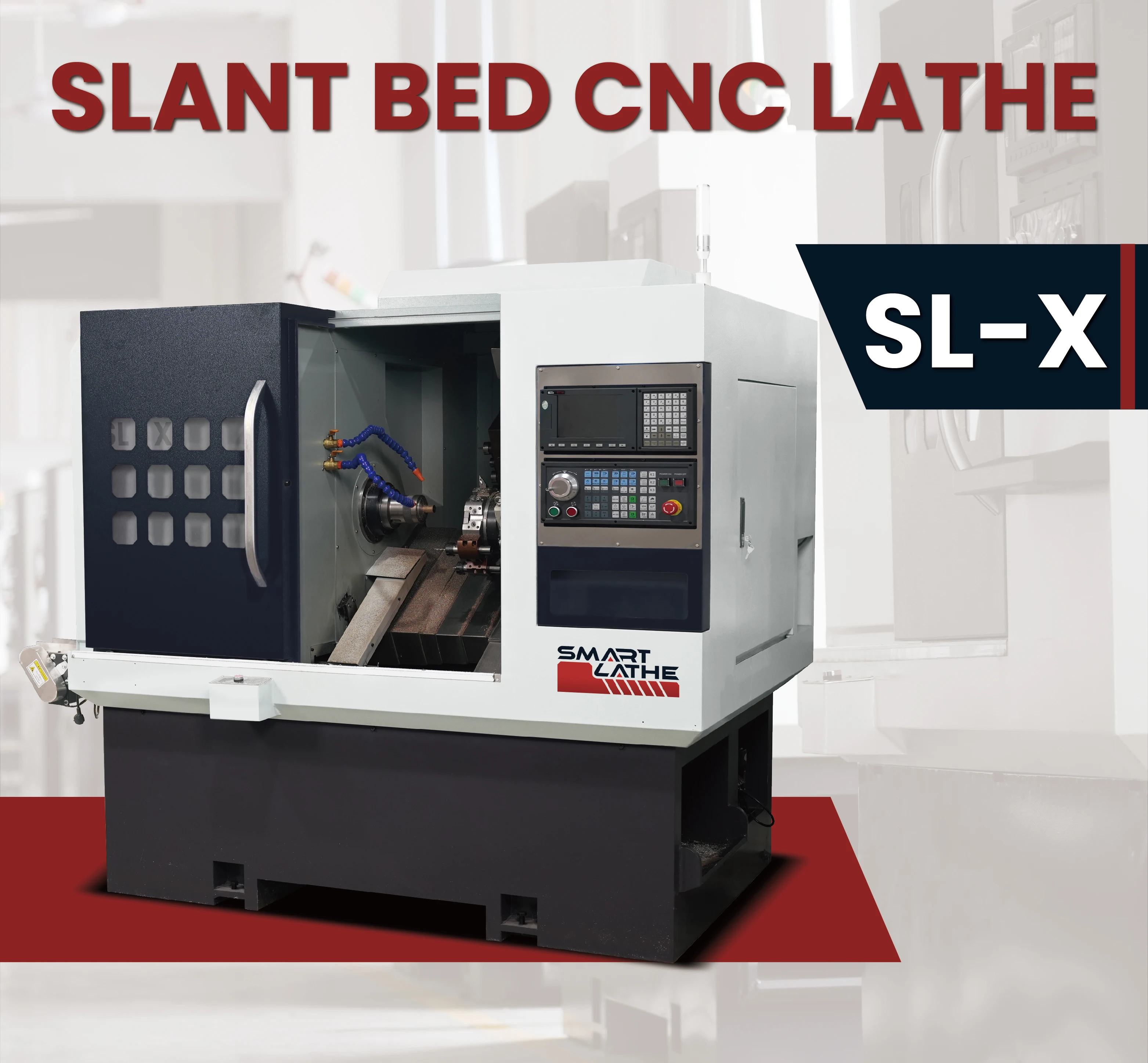 6 Axis Gang Type Cnc Lathe Manufacturers Metal Lathe Machine Cnc Lathe