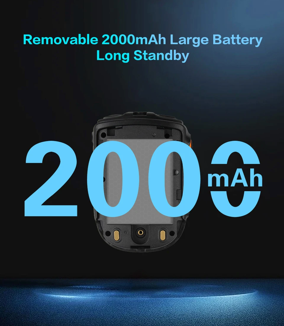 UNIWA BM001 Zello PTT Walkie Talkie Apps Microphone BT Connection BT4.2+EDR Wireless Zello ...