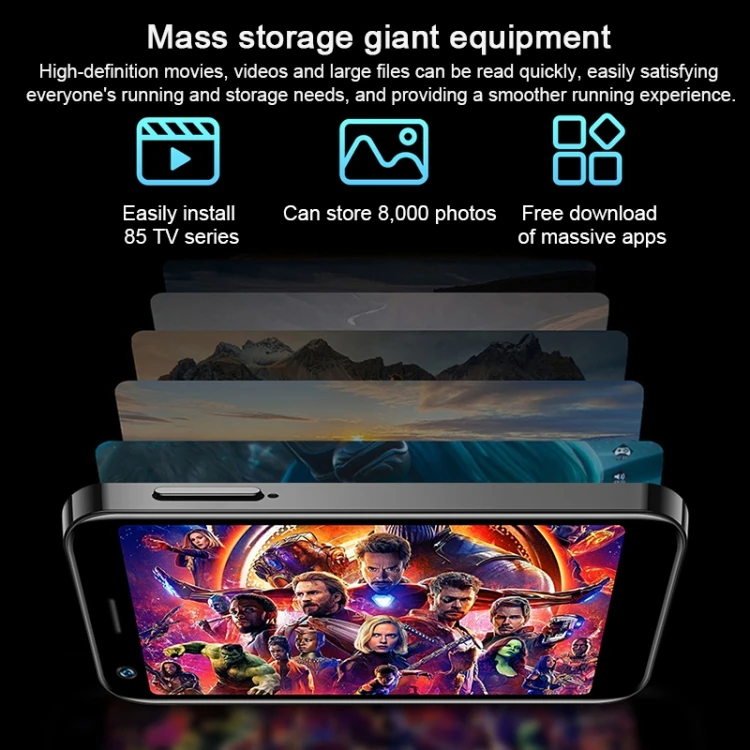 High Quality Soyes Xs12 4g Mini Card Smart Phone 3gb+64gb 3.0 Inches Handy Android 9.0 Quad Core ...