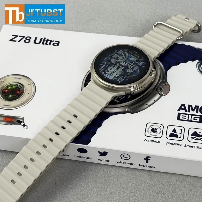 Z78 Ultra Smartwatch Heart Rate Fitness Tracker Serie 8 Reloj Inteligente Wireless Charging ...