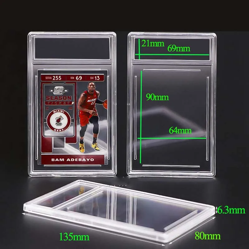 35pt 55pt 75pt 130pt Case Slab Graded Trading Card Slab Sports Card Slab For Pokemo N Psa Tablet ...