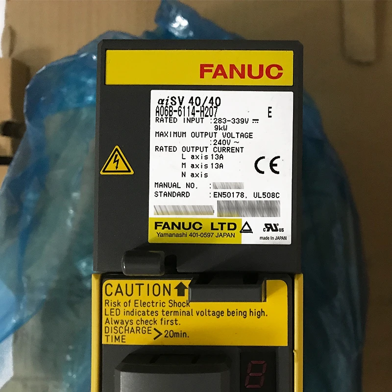 A06b-6114-h207 Fanuc Servo Amplifier Original In Stocks - Buy A06b-6114-h207 Fanuc a06b-6114 ...