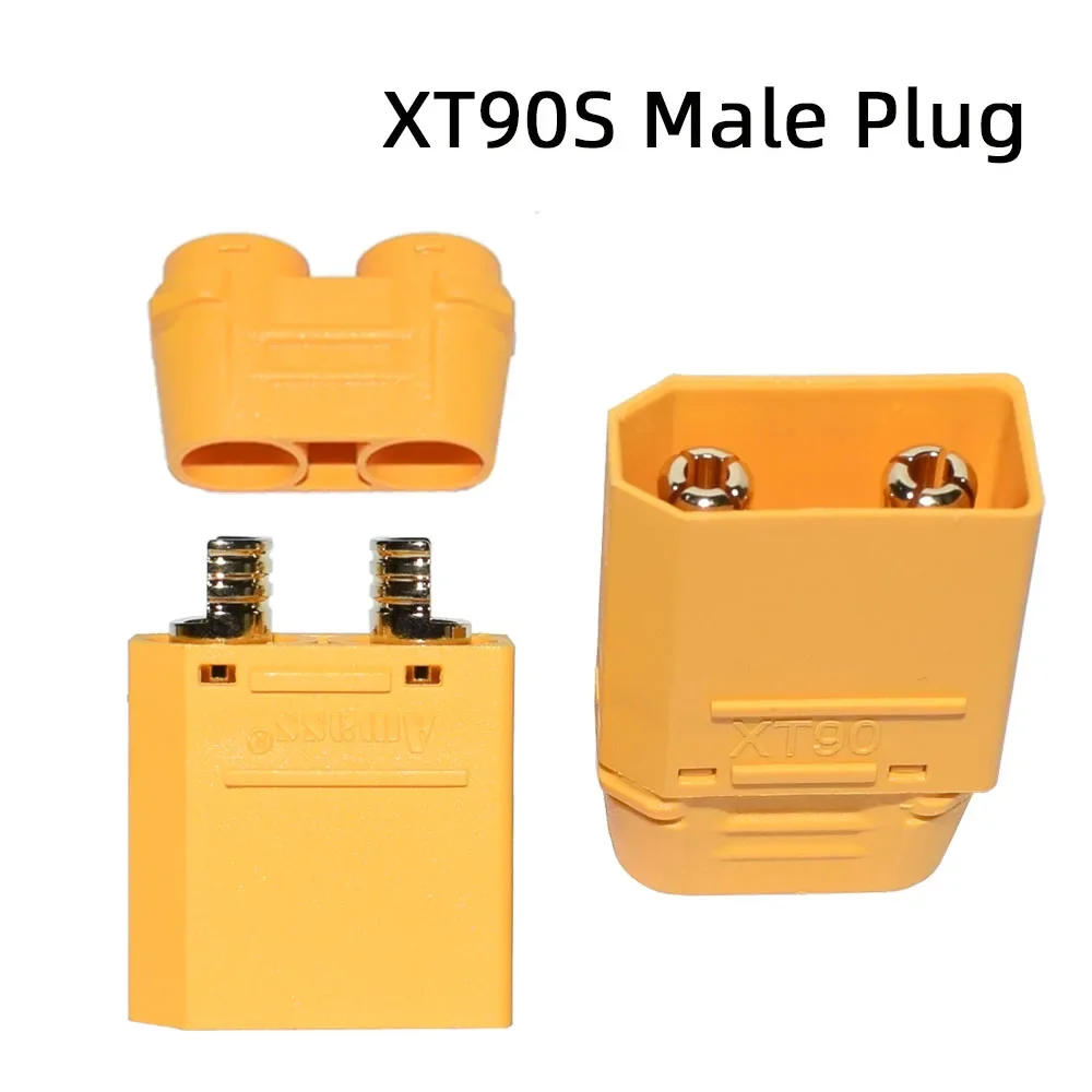 Amass XT90S XT90-S Xt90 XT90S Connector Anti-Spark Male Female Motor Adapter for Battery ESC and ...