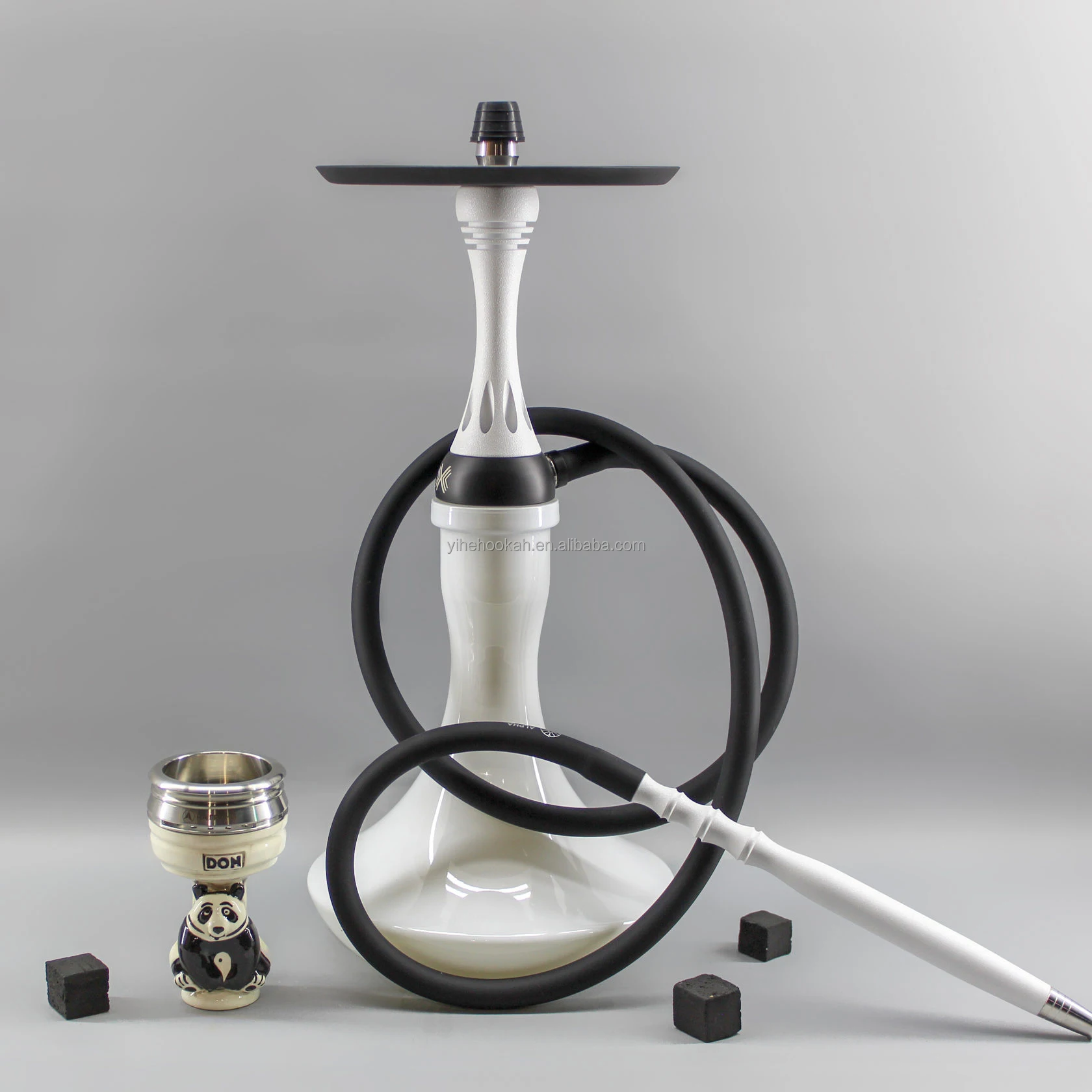 Luxury Russian Elegant Alpha X White HOOKAH 304 Stainless Steel ...