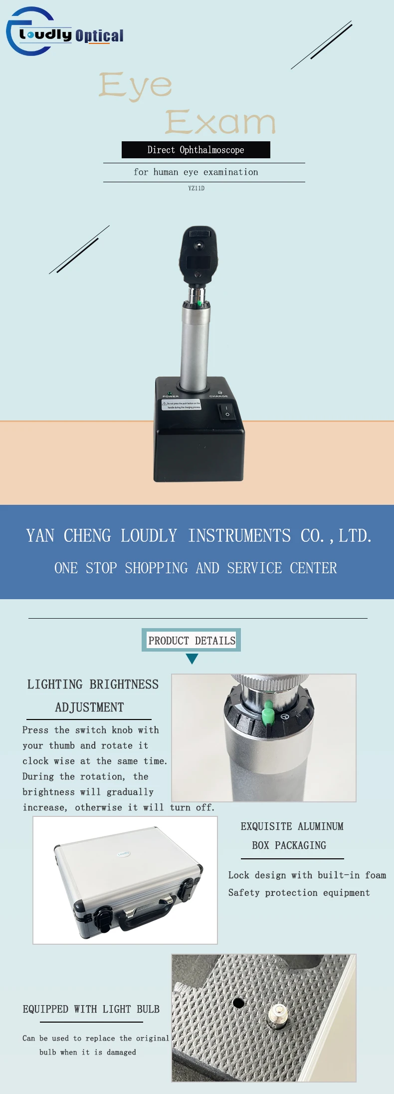 Digital Ophthalmic Yz-11d Indirect Ophthalmoscope For Sale - Buy Ophthalmoscope Yz11d ...