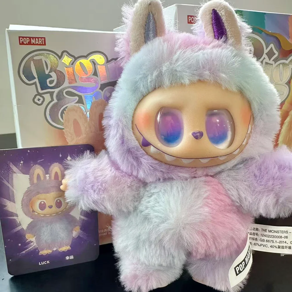 Poupée Labubu troisième génération porte-clés Labubu Mart haute qualité Macaron boîte aveugle ...
