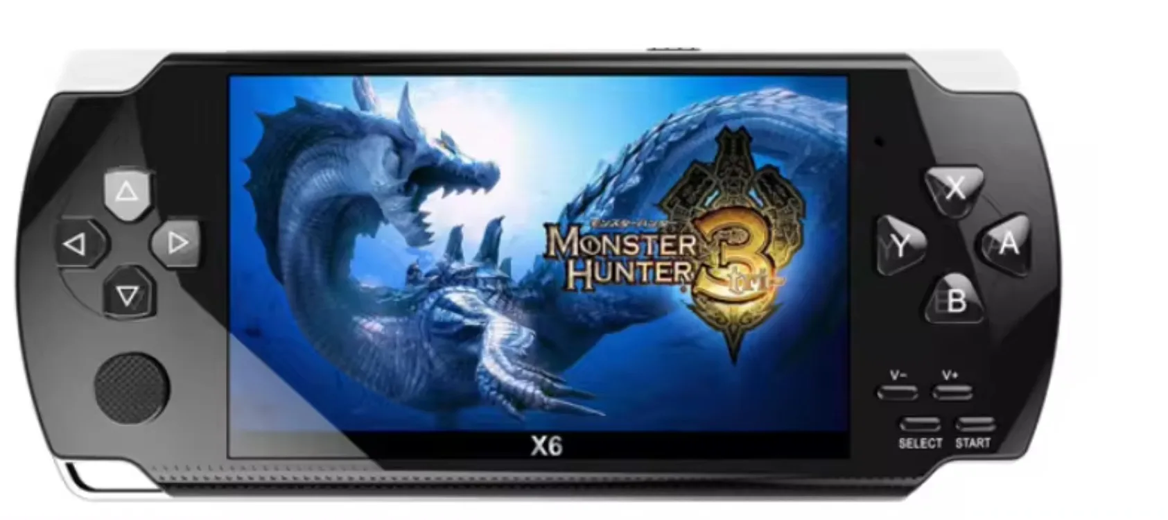 X6 Portable Game Console - 10000 Built-in Games & More