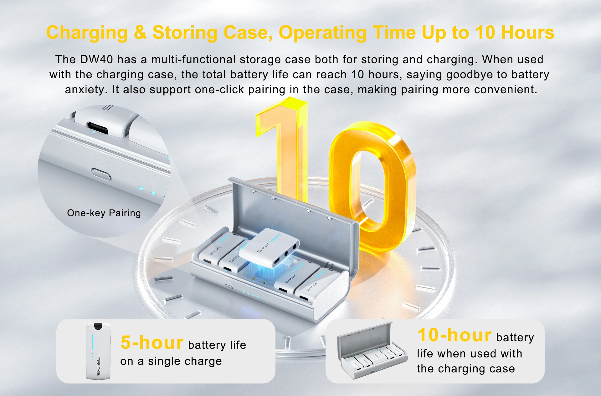 7Ryms IRay DW40 Four-channel Mini Wireless Microphone for Camera, Phone and Computer| Alibaba.com