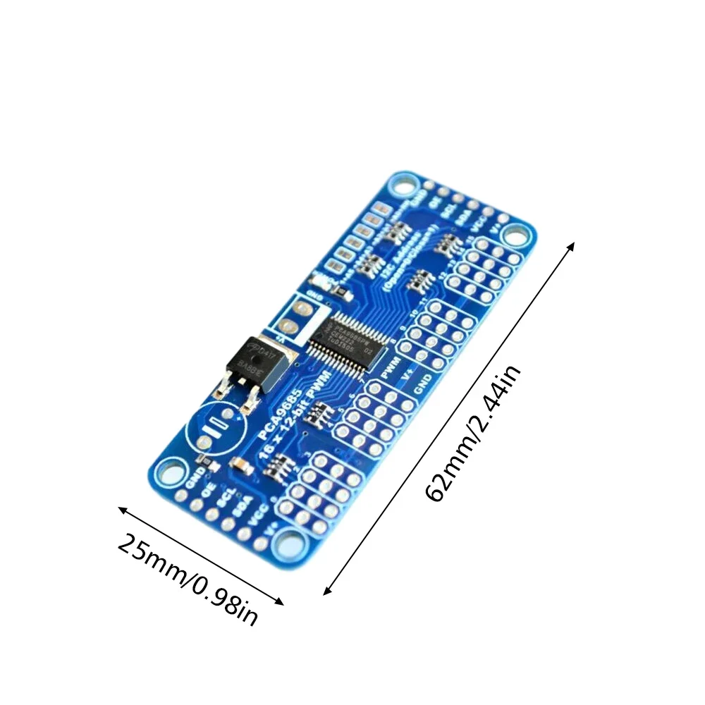 16 Channel Pwm Servo Driver Board Pca9685 12-bit Pwm/servo Driver I2c ... 16 Channel Pwm Servo Driver Board Pca9685 12-bit Pwm/servo Driver I2c ...