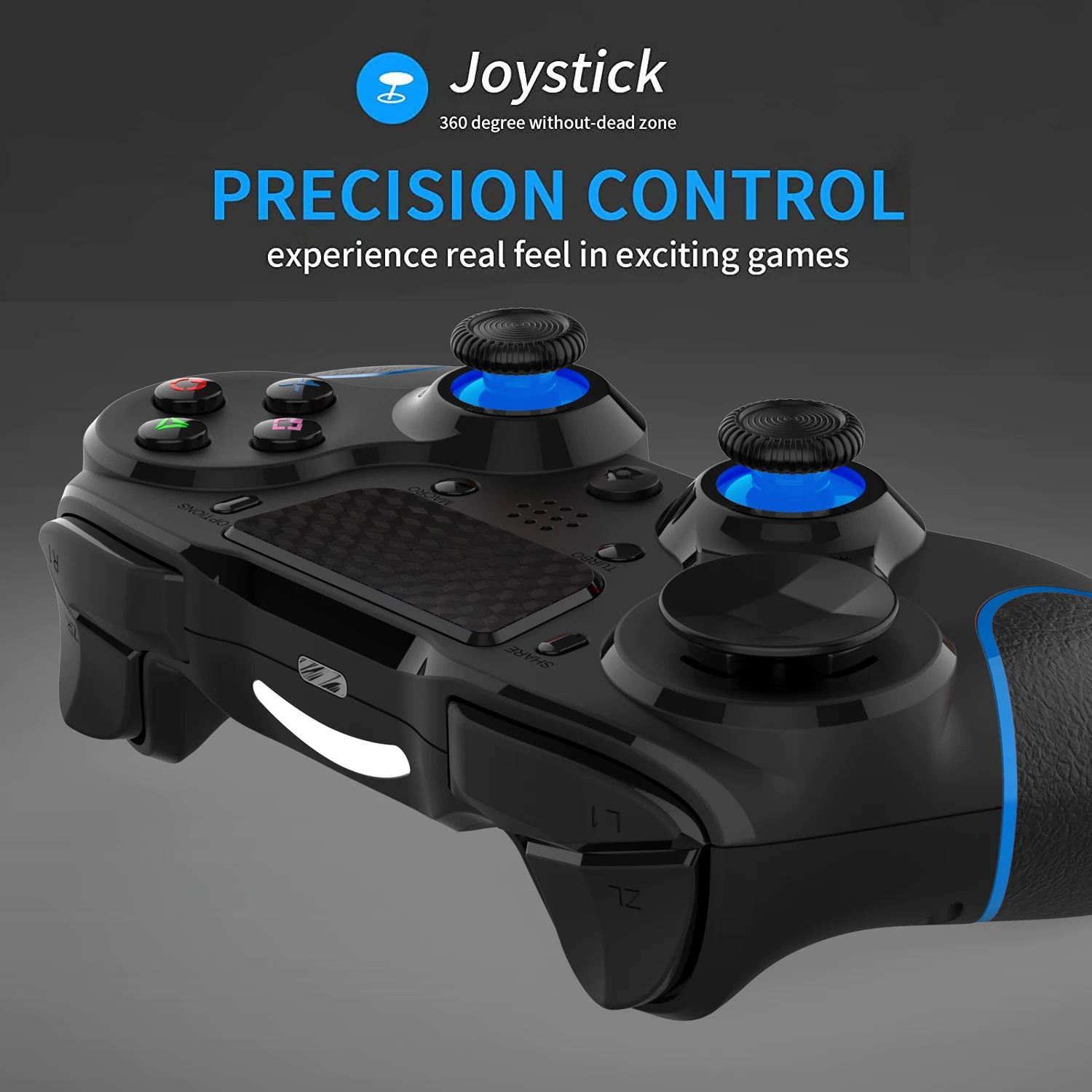 Control Para Celular Gaming For Ps4 Game Controller Game Pad Mobile Controller For Ps4/pc(steam ...