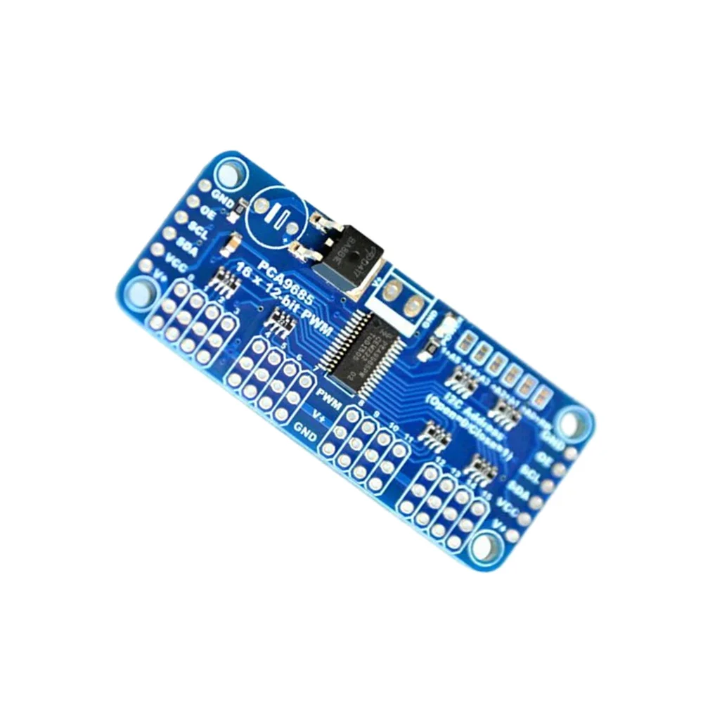 16 Channel Pwm Servo Driver Board Pca9685 12-bit Pwm/servo Driver I2c ... 16 Channel Pwm Servo Driver Board Pca9685 12-bit Pwm/servo Driver I2c ...