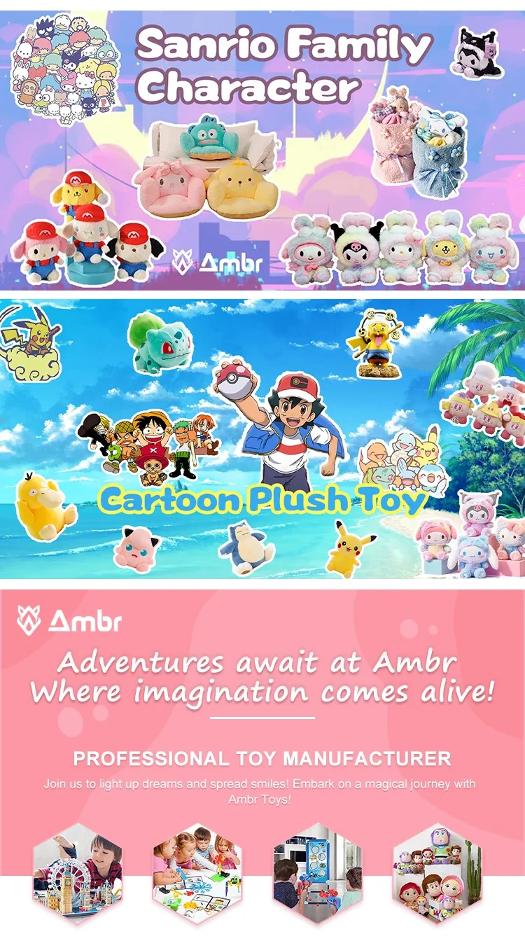 Ambr 2024 Hot Selling Cute Cartoon Arylic Quicksand Bottle Donut Kuromi Melody Cinnamoroll ...