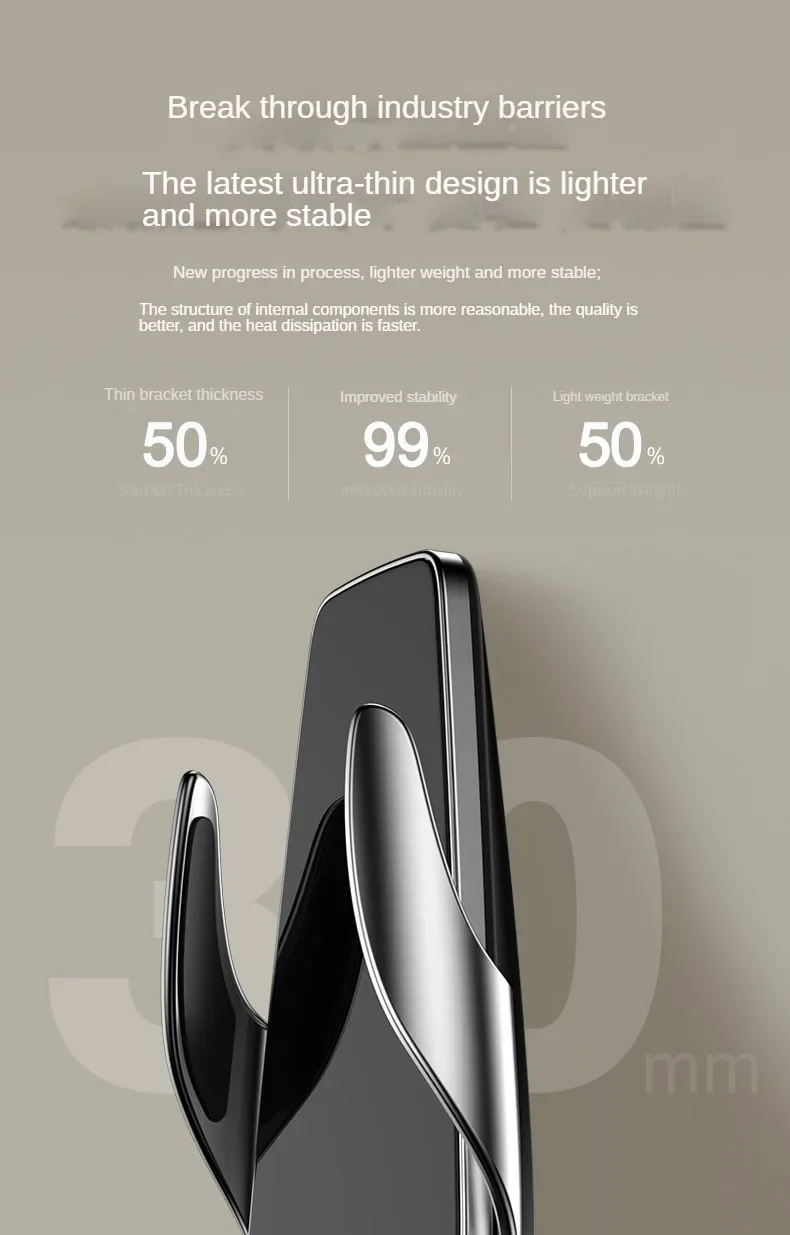 2020-2023 For Jetour X70S Car Screen Phone Holder Wireless Charger Navigation Modification ...