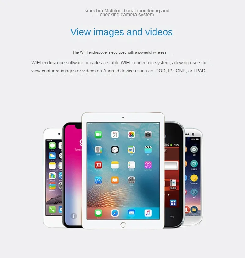 Smochm Wireless Visual Ear Pick Camera Module Hd Endoscope And E3 Wifi ...