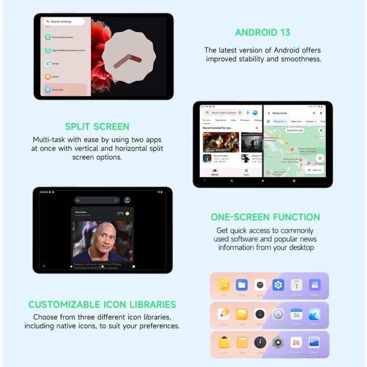 2023原装廉价alldocube Ipplay 50迷你t811平板电脑8.4英寸4gb + 64gb安卓13 Unisoc T606平板电脑 - Buy Alldocube Iplay ...