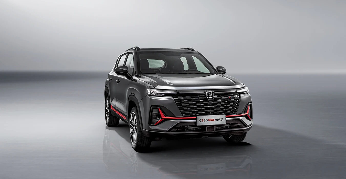 Fuel Efficient And Long Range Changan Small Suv Car 1.4t Changan Cs35plus Suv Car - Buy Changan ...