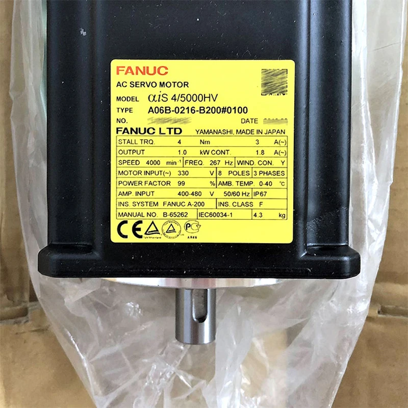 A06b-0216-b200 Ac Servo Motor New Original Fanuc A06b-0216-b200#0100 - Buy A06b-0216-b200#0100 ...
