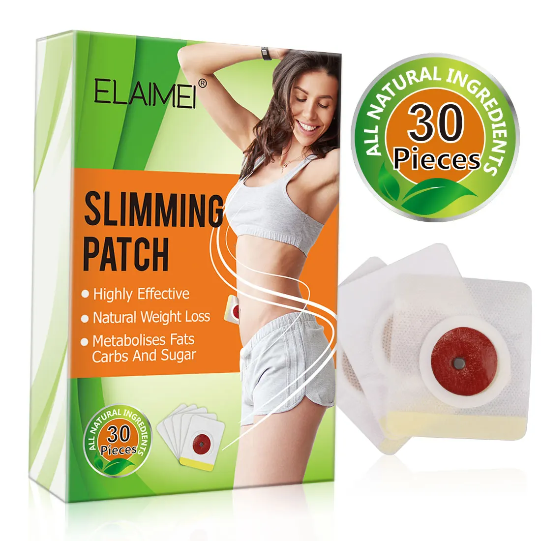 Elaimei High Effective Private Label Wholesale Detox Belly Weight Loss