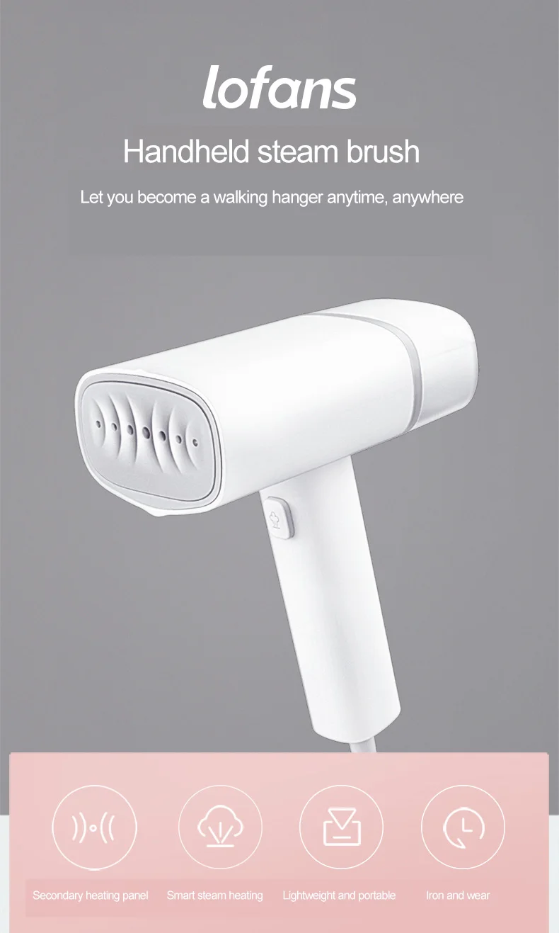 Xiaomi Lofans Steam Iron Steamplus Smart Steam Heating Fast Heating Light Travel Water Tank With ...