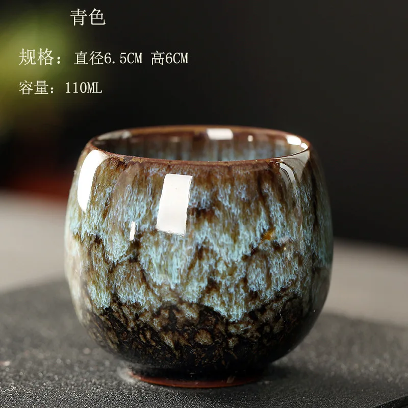 Special Offer 110Ml Glazed Ceramic Marbling Wine Japanese Porcelain Kung Fu Mugs Coffee Kiln ...
