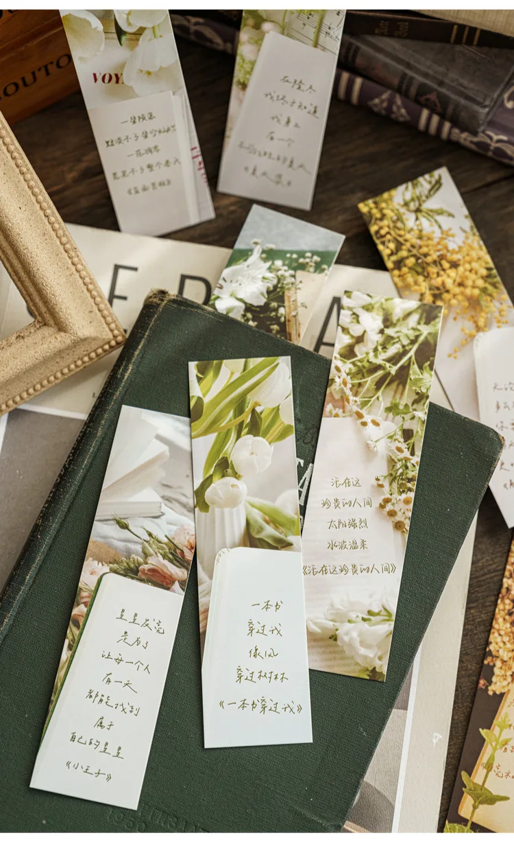 30pcs/pack Bookmarks For Kids Corner Of Study Box Handwritten Text ...