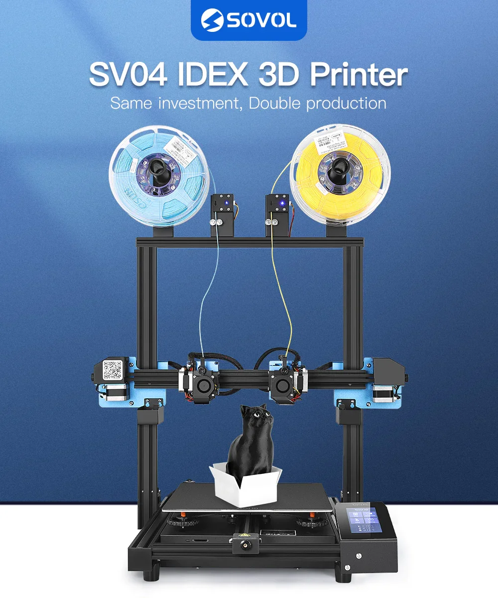 Sovol SV04 3D Printer - Precision and Efficiency Redefined