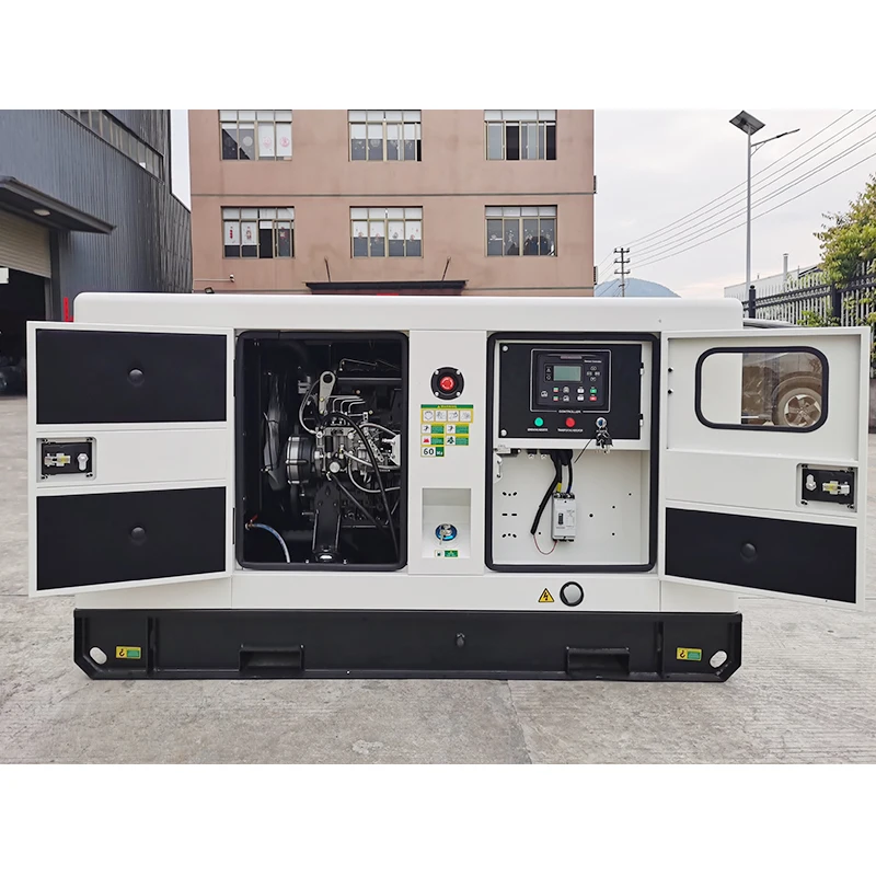 New Super Silent 30kw 3 Phase Electric Generator diesel Power Genset 30kva 30 Kva diesel ...