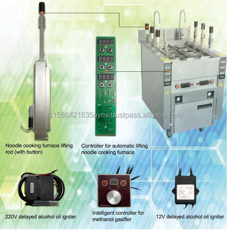 6 Heads Noodle Pasta Cooker Dumpling Basket For Cooker Countertop Pasta Cooker - Buy 6 Heads ...