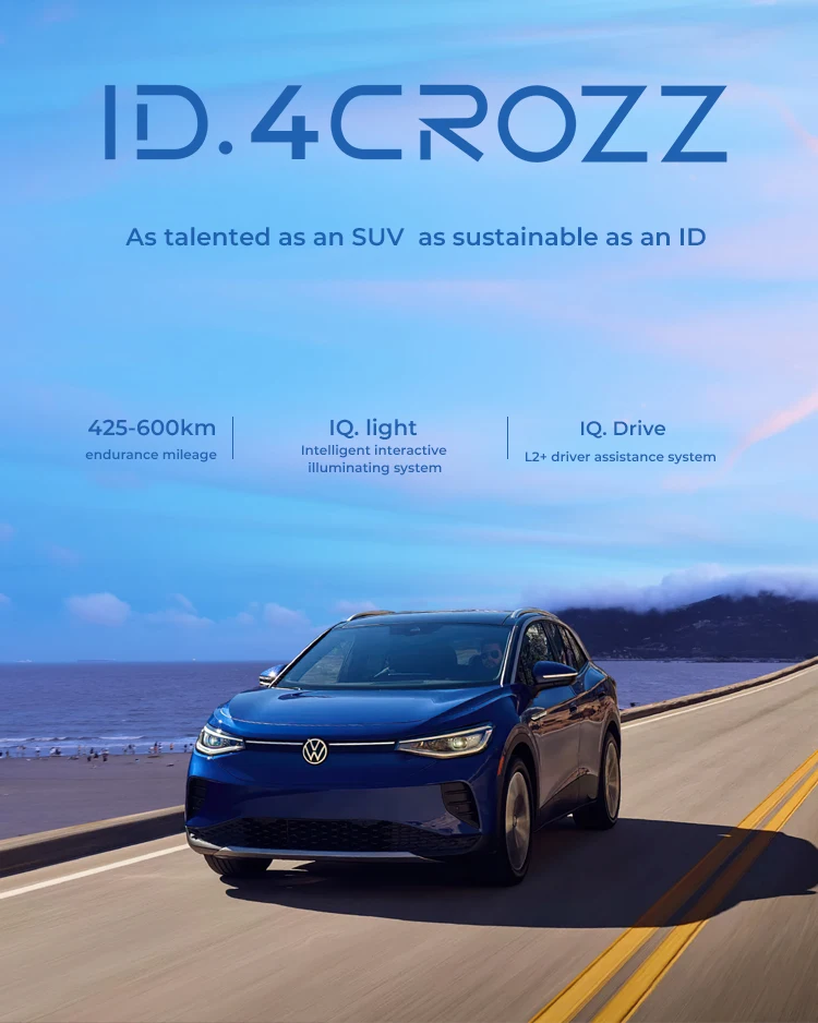 2023 Left-steering Vw Id4 Crozz Pure New Energy Electric Vehicle At Wholesale Prices Auto Id6 ...