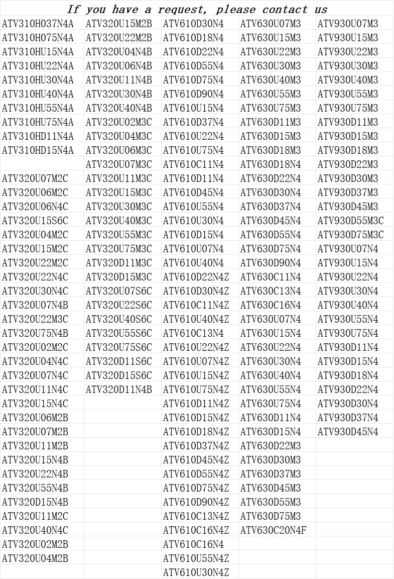 Atv930 Universal Inverter Atv930d15m3 Atv930d18m3 Atv930d22m3 Atv930d30m3 - Buy Atv930d90n4 ...