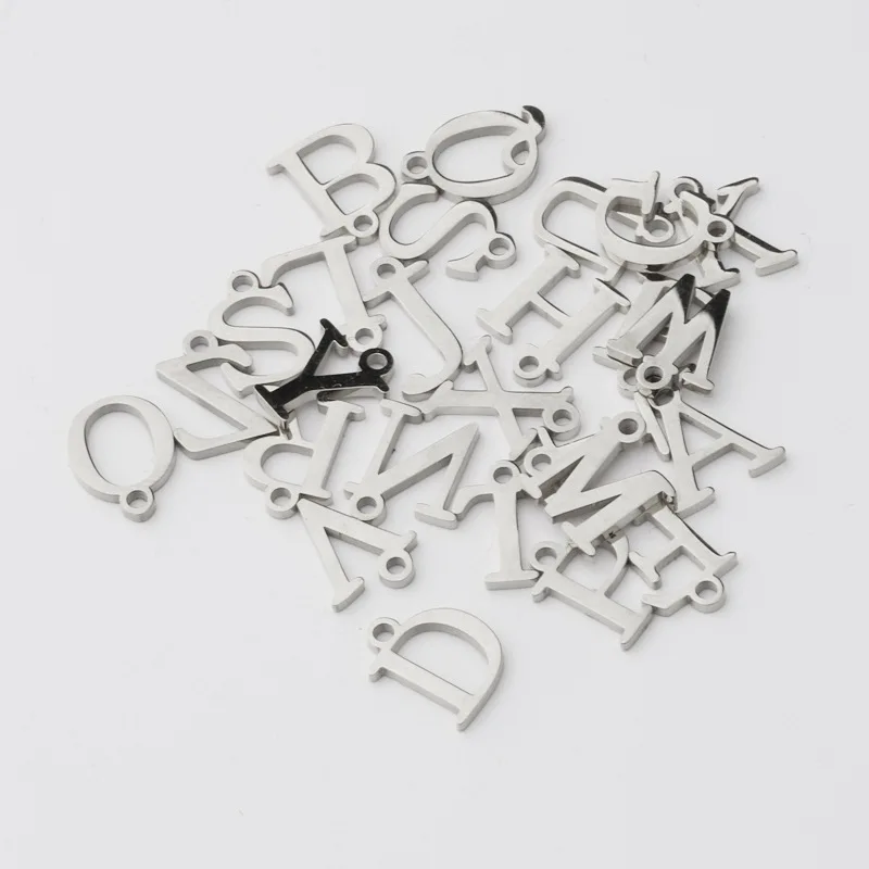 A-Z Letter Charms for DIY Jewelry Making - Trendy & Versatile