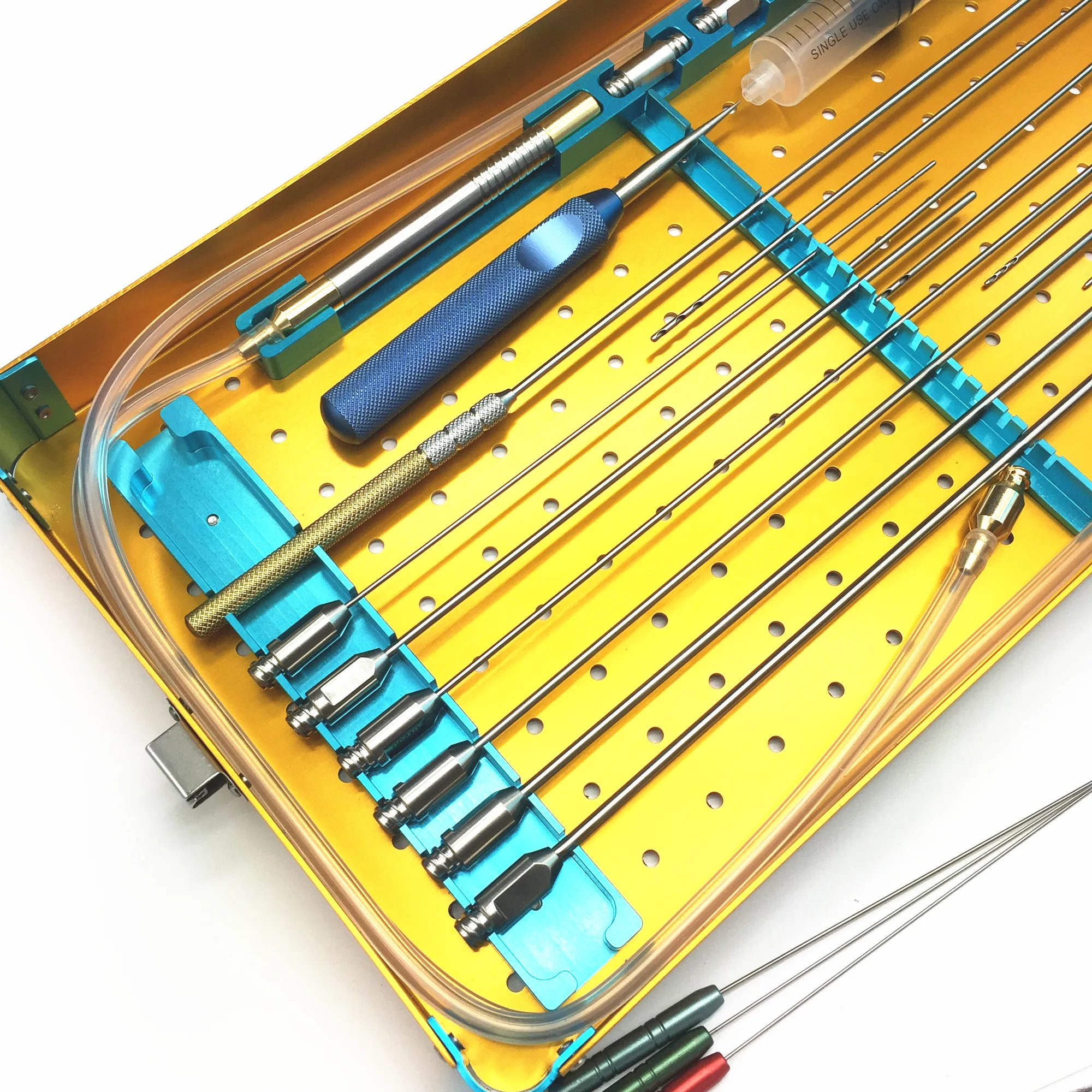 Fat Cell Collection Cannula Set Body Slimming Tools Fat Grafting Kit Lipo Needle Liposuction ...