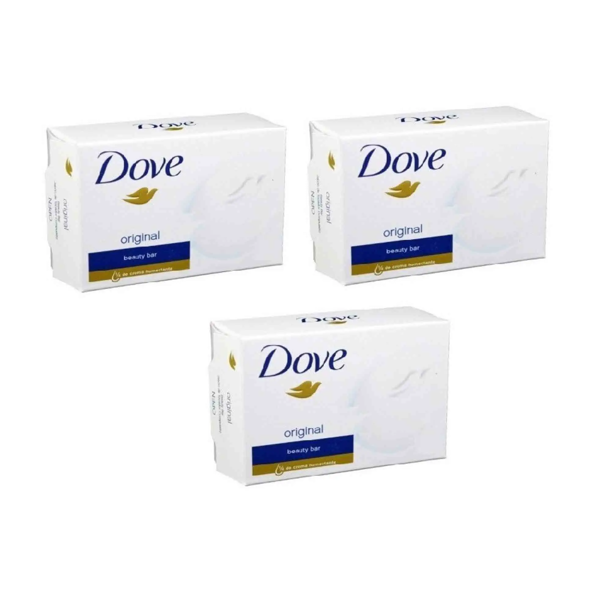 Dove Original Beauty Cream Bar Soap 100 G / 3.5 Oz Bars,White,(pack Of ...