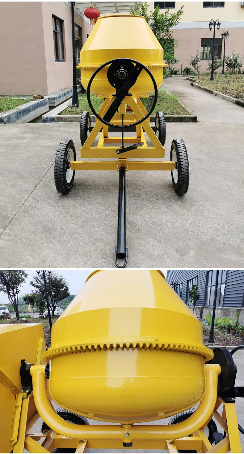 Mechanical Concrete Truck Mixer Drum Reversible Concrete Mixer - Buy Mechanical Concrete Mixer ...