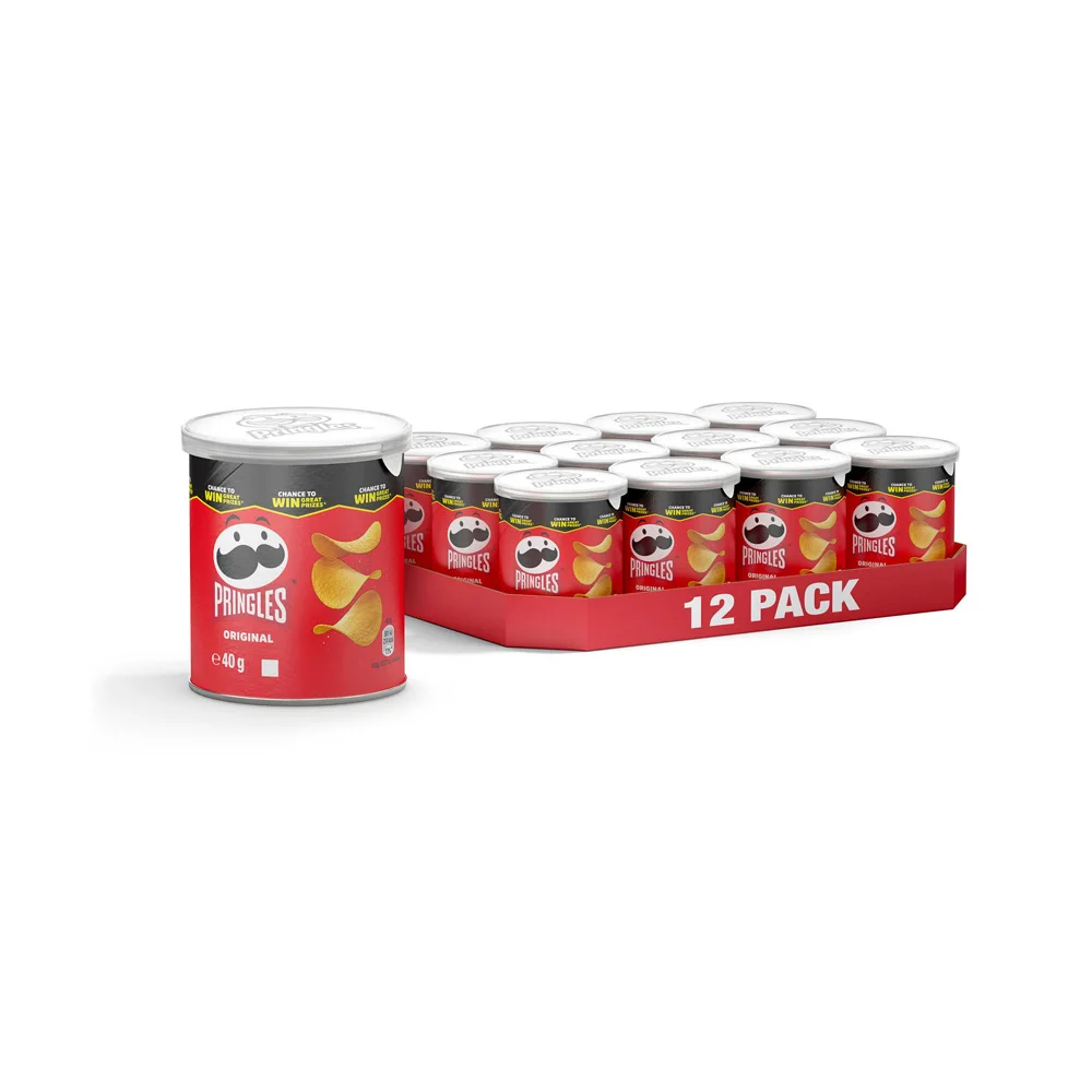 Pringles Original 40g - Tangy Bliss In Every Crispy Stack - Buy Zesty ...