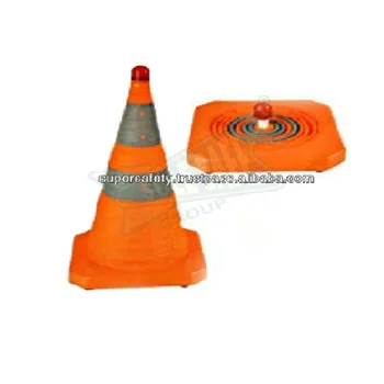Collapsible Cones / Safety Cones(sss-0774) Plastic Base Reflective ...