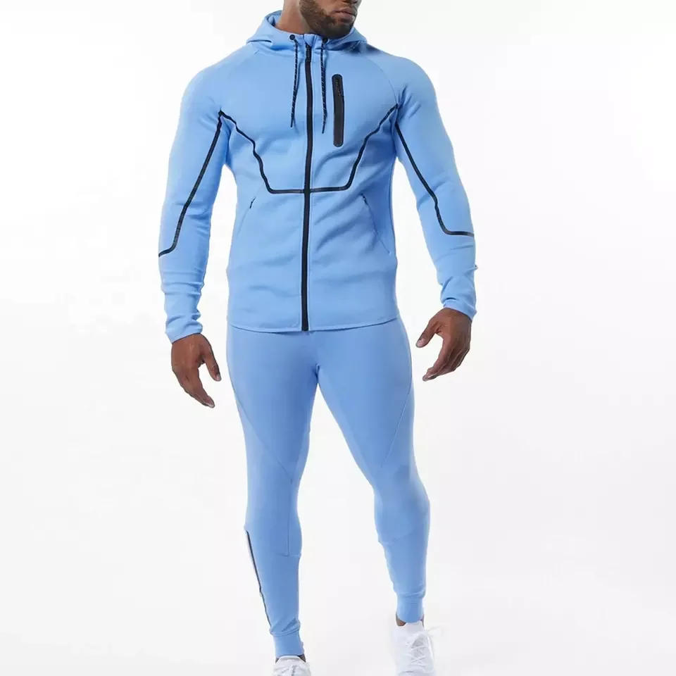 Custom Color Combination Tracksuit Jogger Suits Casual Training Youth ...