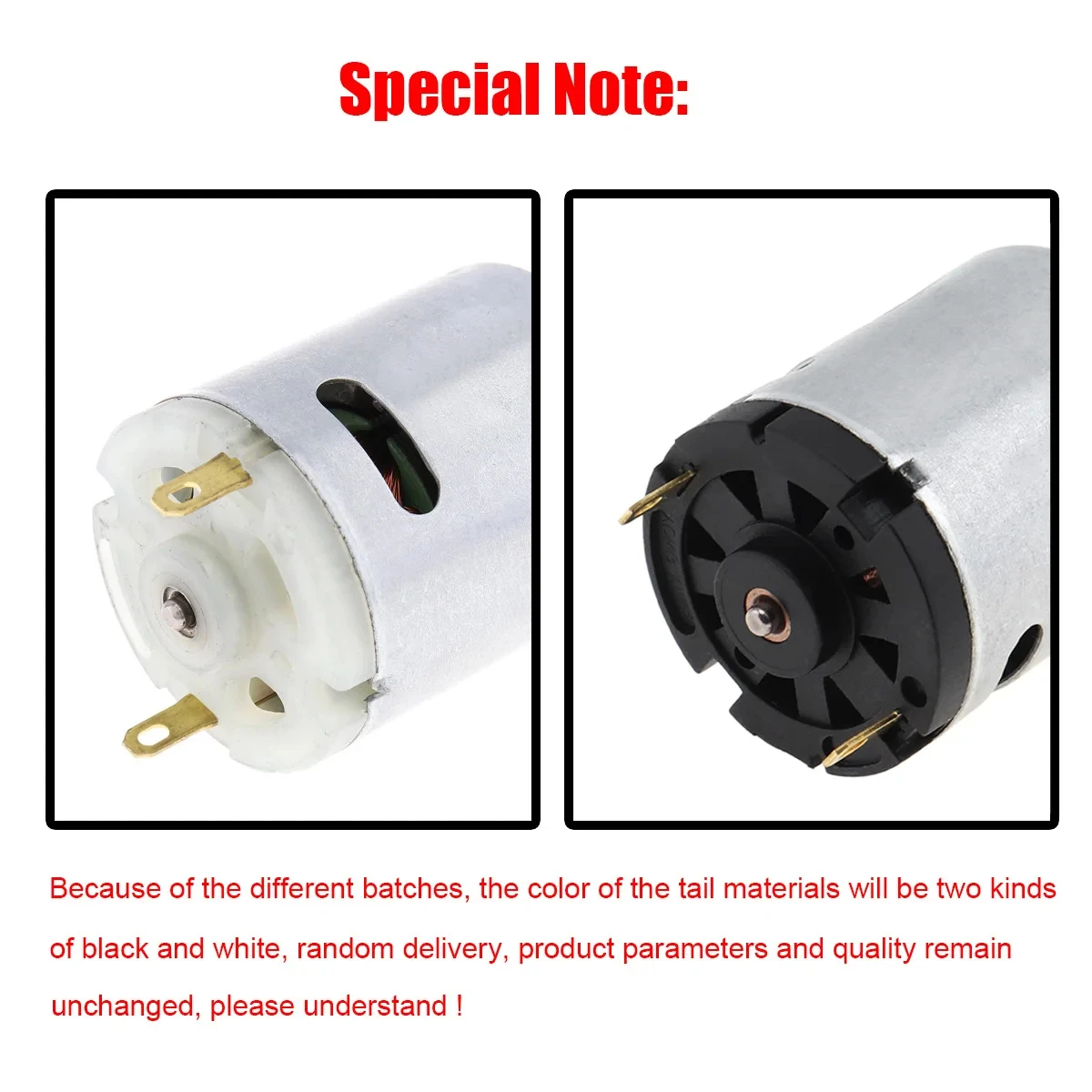 High Speed RS365 DC Motors for DIY Projects & Appliances