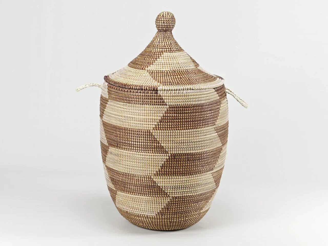 Colorful Straw Seagrass String Laundry Hamper Baskets For Storage ...