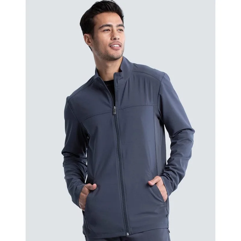 High Quality Zipper Front Hospital Uniforms Medical Mens Scrub Jackets ...