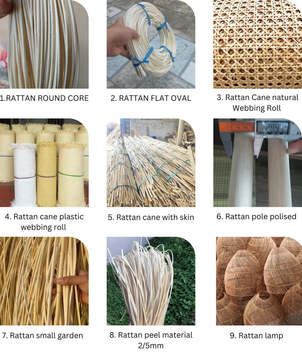 Raw Manau Rattan Bamboo Cane Rattan Poles Wholesale Straight Rattan ...