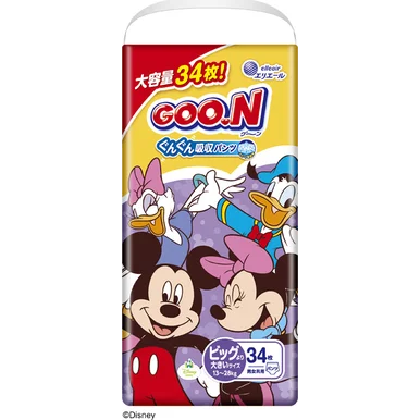 Bit Bigger Design Diaper Japanese Goo.n Gun Gun Super Absorption Pants ...