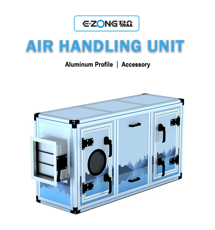 Extrusion Aluminum Profile for AHU - HVAC System New Model