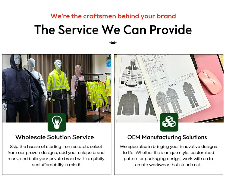 Wholesale Industrial Workwear - Safe and Durable Uniforms
