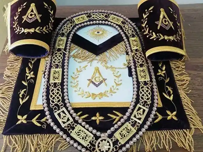 Masonic Regalia Master Mason Apron Craft Provincial Rank Regalia ...