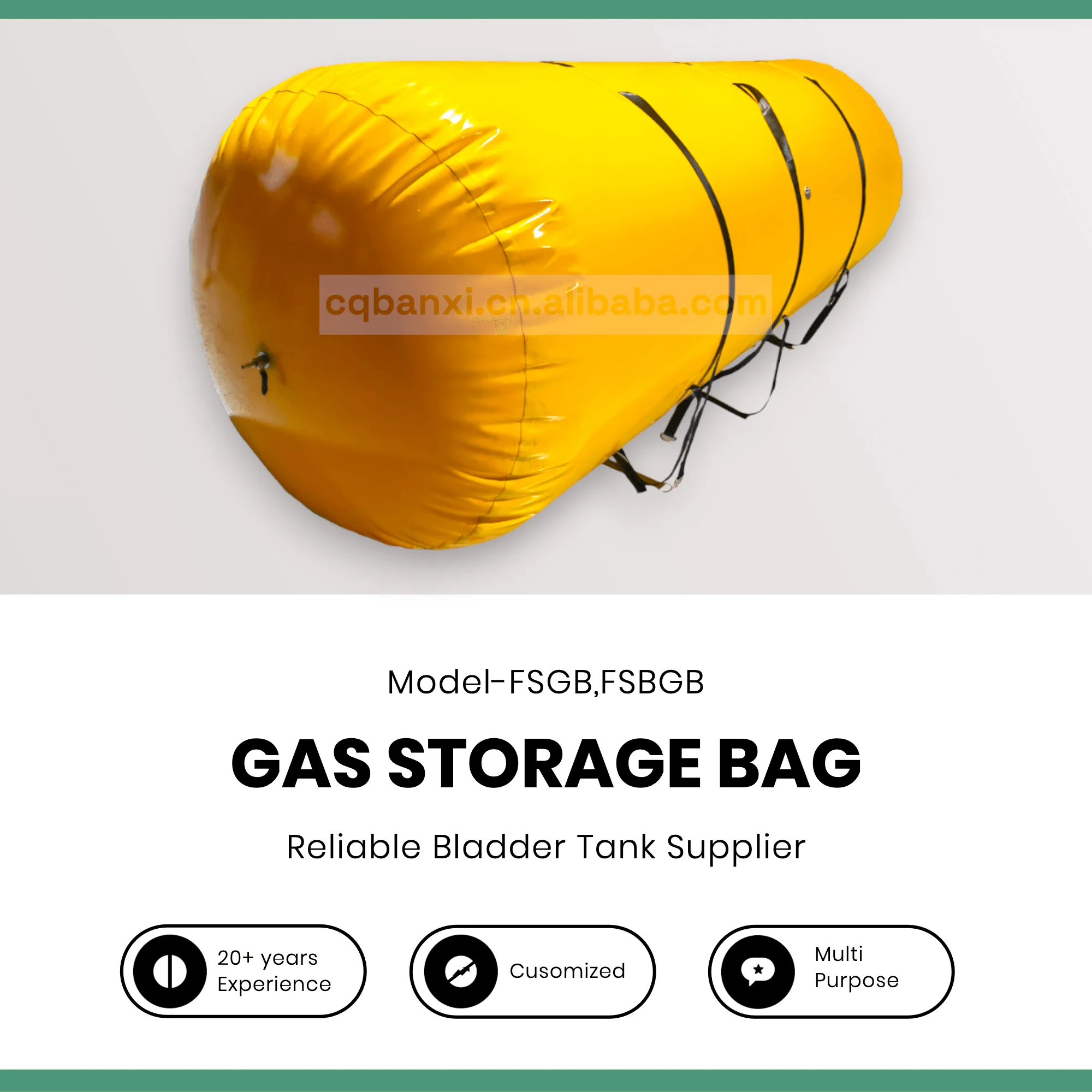 Home Use Potable Flexible Pvc Biogas Storage Bag Digester Biogas ...