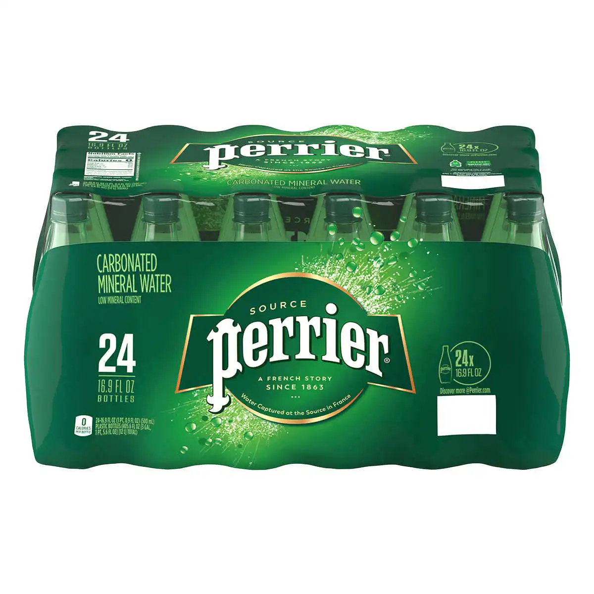 Original Perrier Sparkling Natural Mineral Water 330ml 500ml 700ml At ...